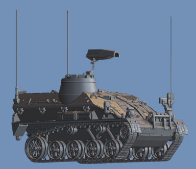 Wiesel II – Mortar Spotter – Germania Figuren