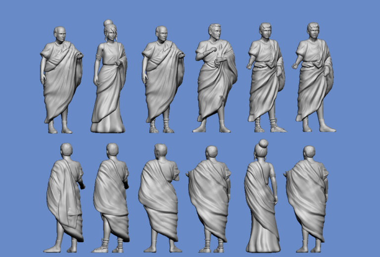 Verkauf 3 D – Stl Druckdateien – Germania Figuren